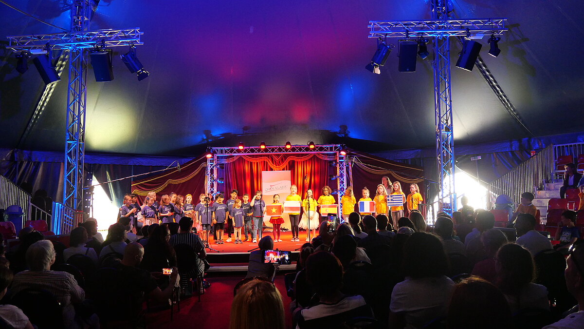 Chorklassen-Konzert im Kulturzelt Langenhagen - Bonifatiusschule Hannover